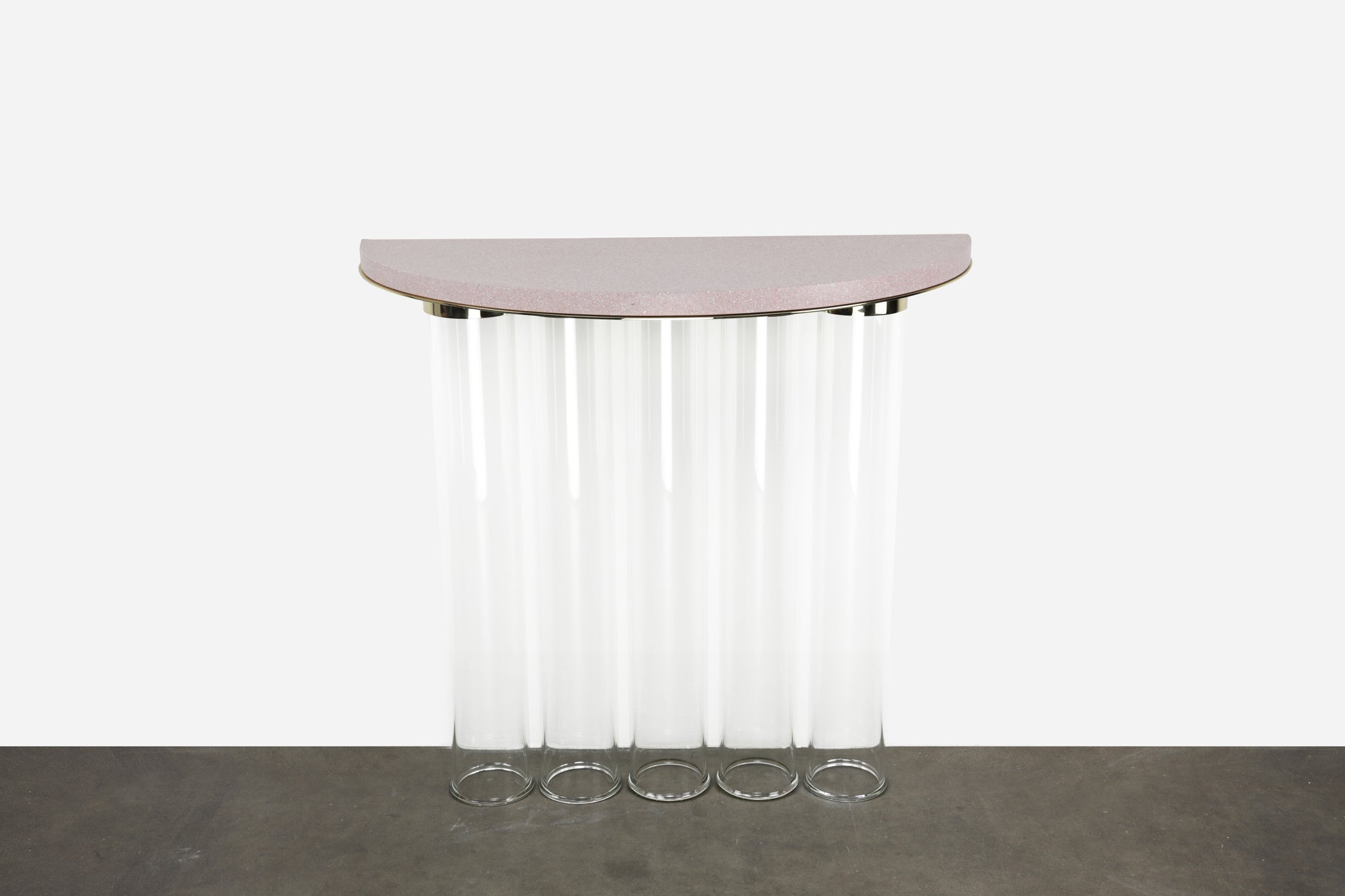 Half Moon Demilune Console